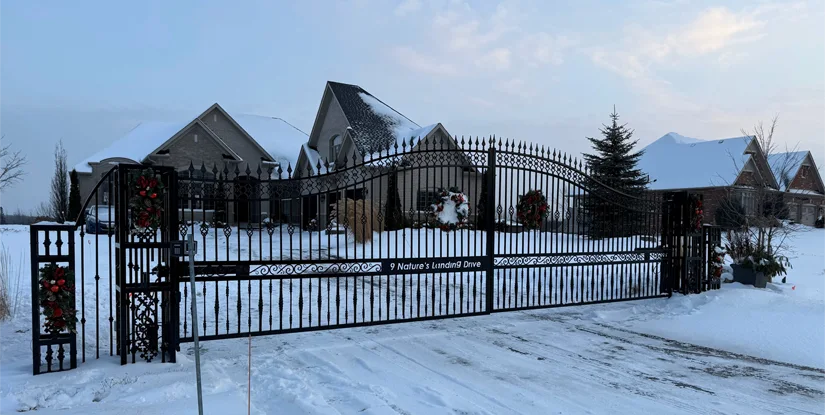 Installing Automatic Gates in Winter: Challenges and Solutions